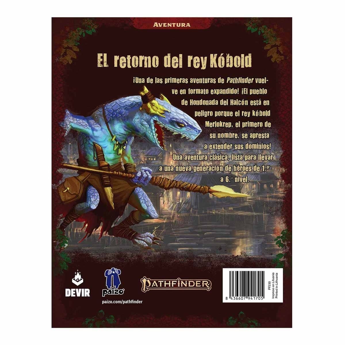 Ludoteca Maldita | PATHFINDER 2ª ED. - LA CORONA DEL REY KÓBOLD