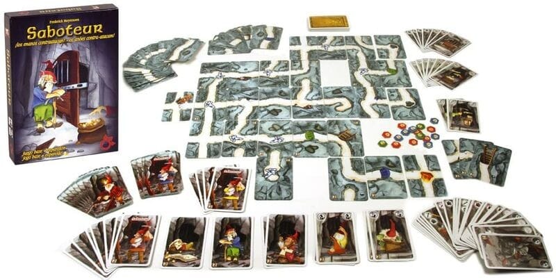 Ludoteca Maldita | SABOTEUR 1+2 (JUEGO + EXPANSION)