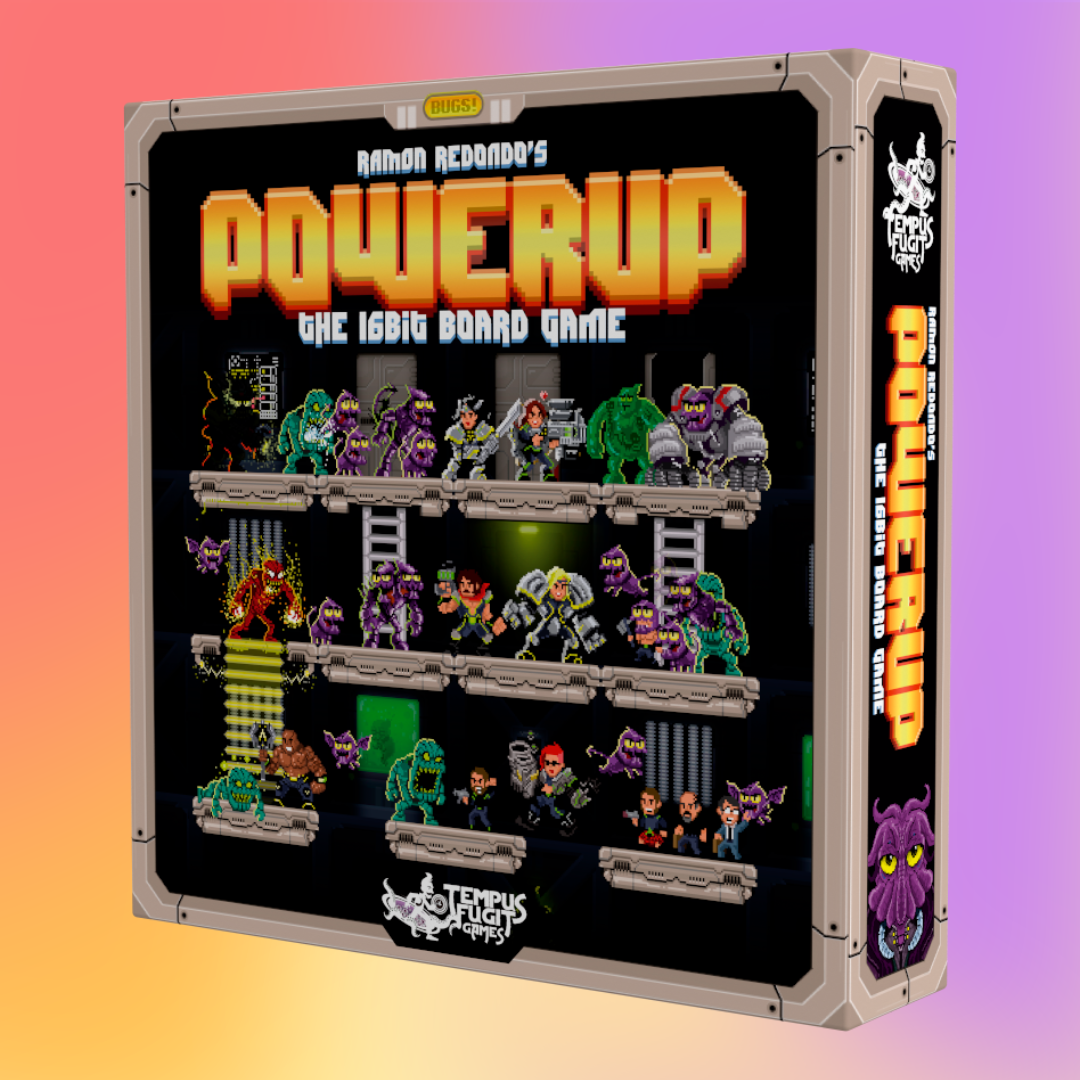Ludoteca Maldita - POWERUP, THE 16-BIT BOARD GAME